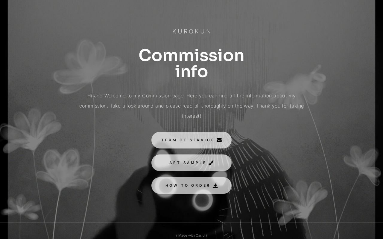 Kuro's commission update